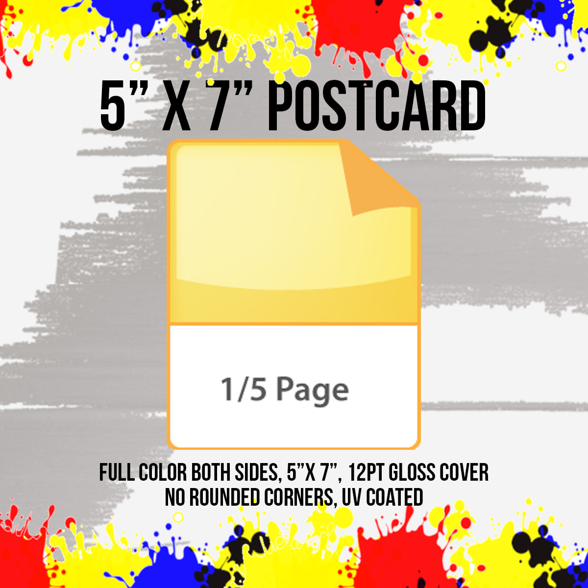 5" x 7" Postcard Printing – Wickad Designs