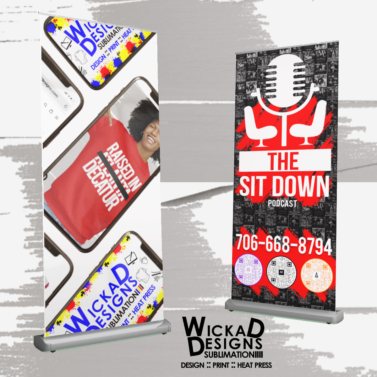 Retractable Banner – Wickad Designs